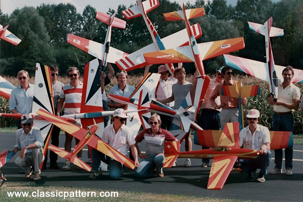 Various F3A model aircraft from 1960 - Classicpattern